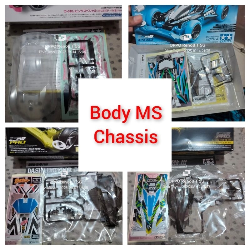 Jual Varian Body MS Chassis + Decal ( Ada Pilihan Variasi body MS ya ...
