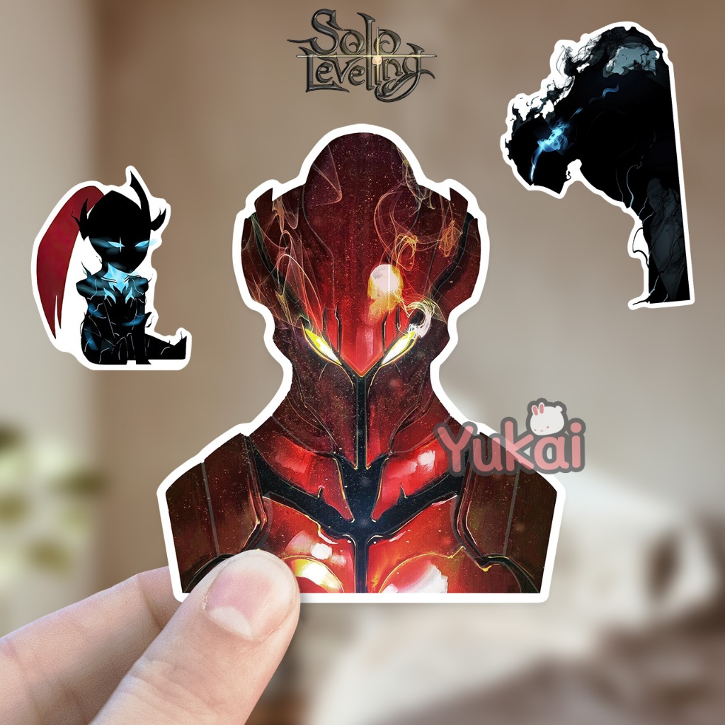 Jual Stiker Solo Leveling Premium, Igris, Sticker Anime Waterproff ...