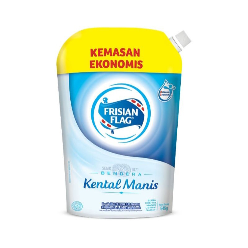 Jual FRISIAN FLAG KENTAL MANIS PUTIH POUCH 545 g | FF SKM PUTIH POUCH ...