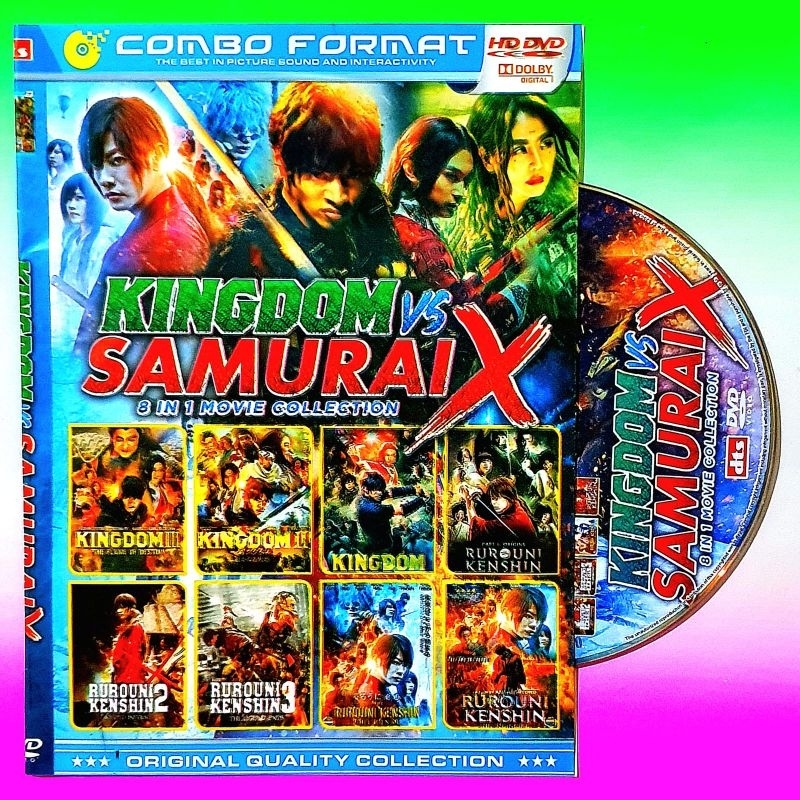 Jual KASET DVD SAMURAI X-KASET DVD RUROUNI KENSHIN-KASET DVD KINDOM ...