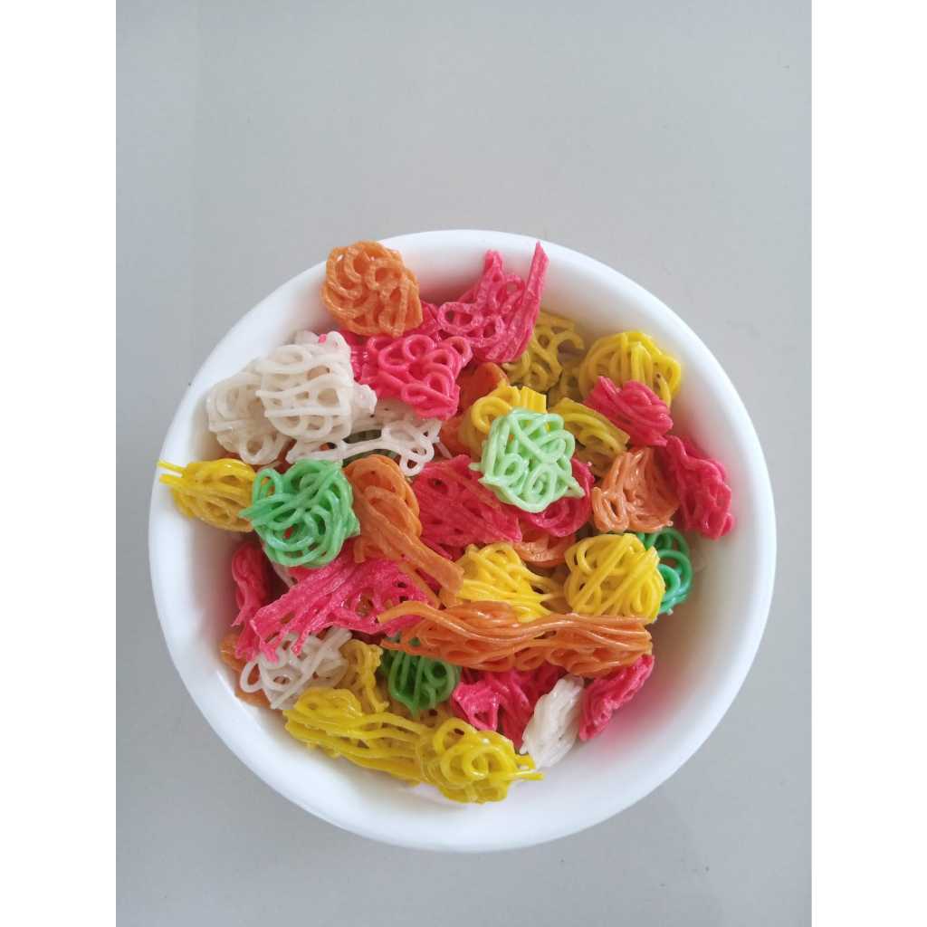 Jual Kerupuk Seblak Mentah 1KG, Kerupuk Rafael Viral, Kerupuk Aneka ...