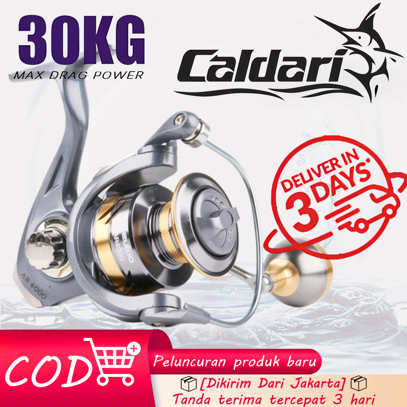 Jual Reel Pancing Metal Caldari AR 2000 – 7000 Saltwater Gulungan Reel ...