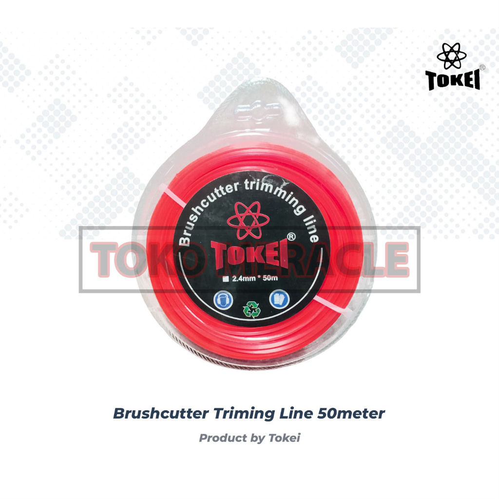 Jual Tokei Senar Tali Potong Rumput 50 meter - Brush Cutter Triming ...