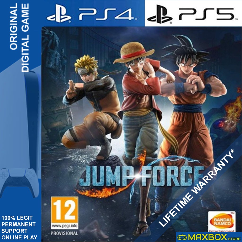 Jual Jump Force PS4 PS5 OriginalGame | Shopee Indonesia