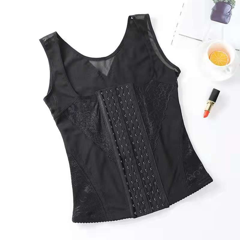 Jual Korset Pengecil Perut Korset Pelangsing Long Torso Slimming Suit 6 ...