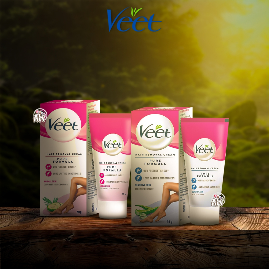 Jual VEET HAIR REMOVAL CREAM SERIES 25GR ( NORMAL SKIN / SENSITIVE SKIN ...