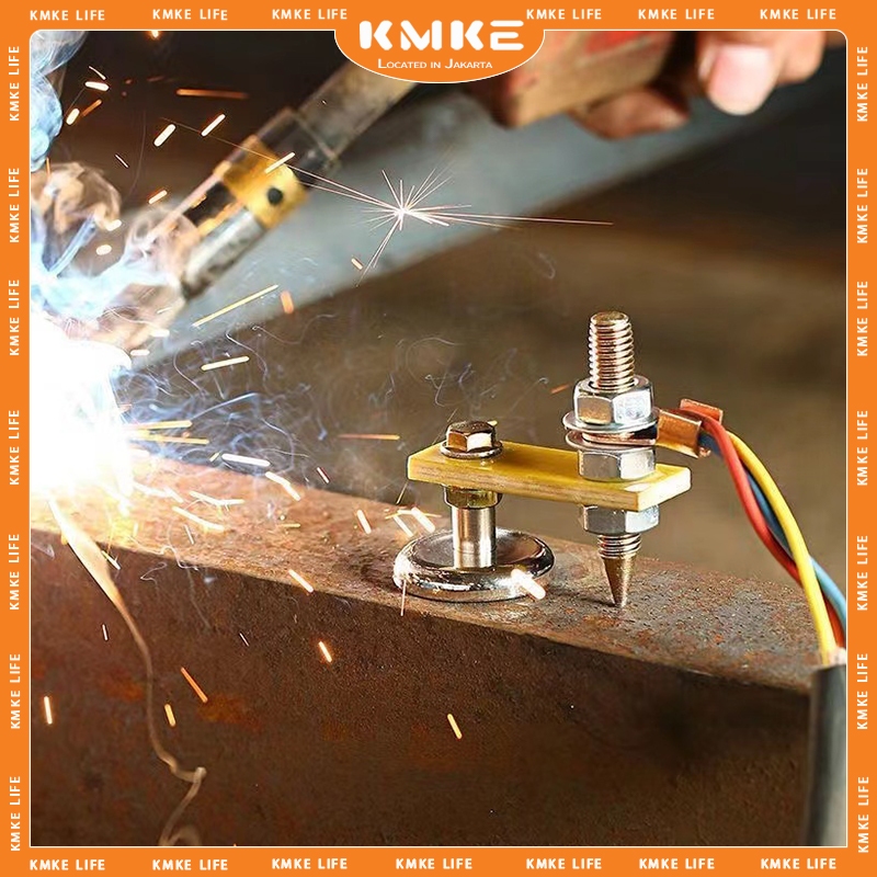 Jual Single/Dual Head Klem Tang Las Listrik Magnet Welding Ground Clamp ...