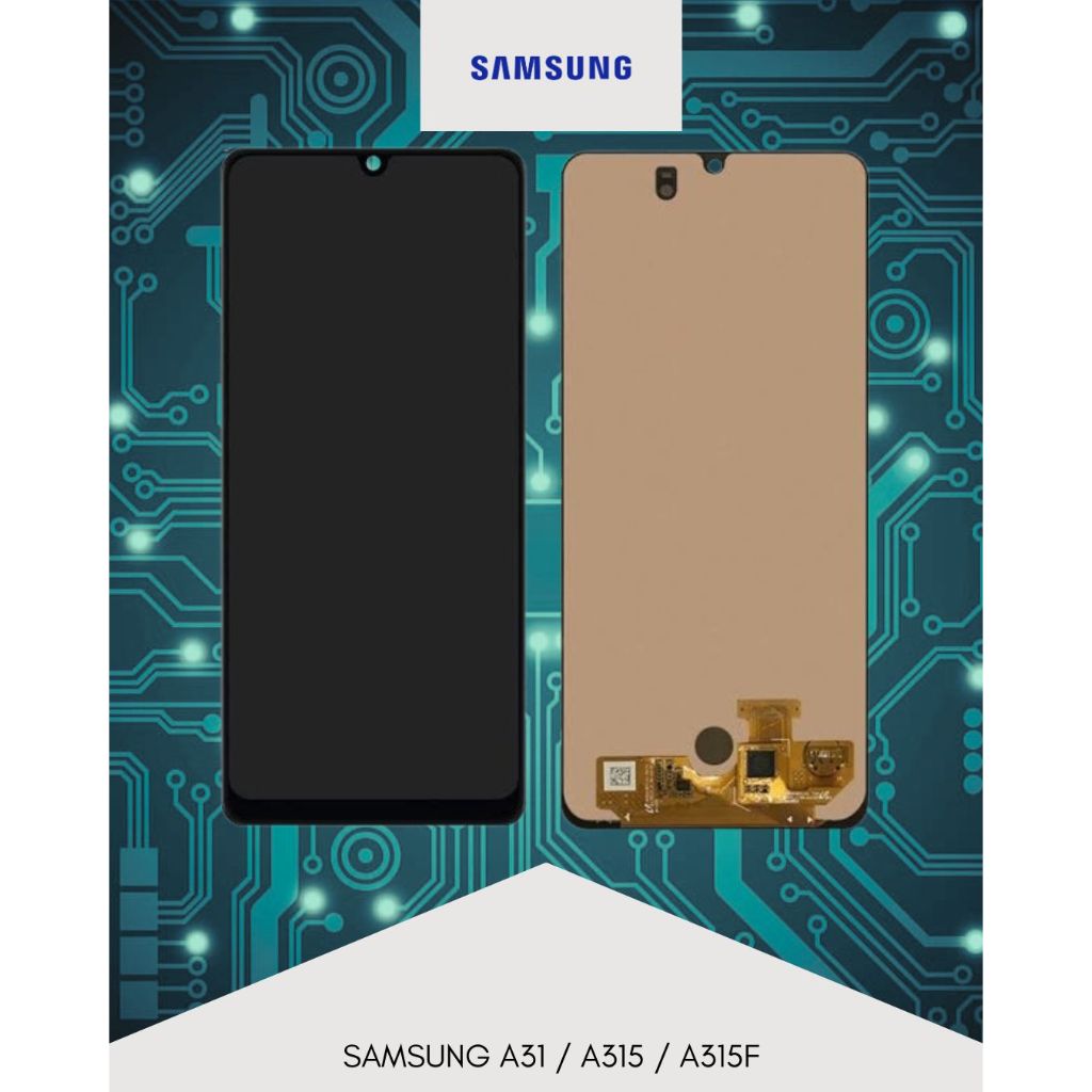 Jual LCD FULLSET TOUCHSCREEN PLUS FRAME SAMSUNG A31 / A315 / A315F ORIGINAL JU LCD OG LCD HARGA ...