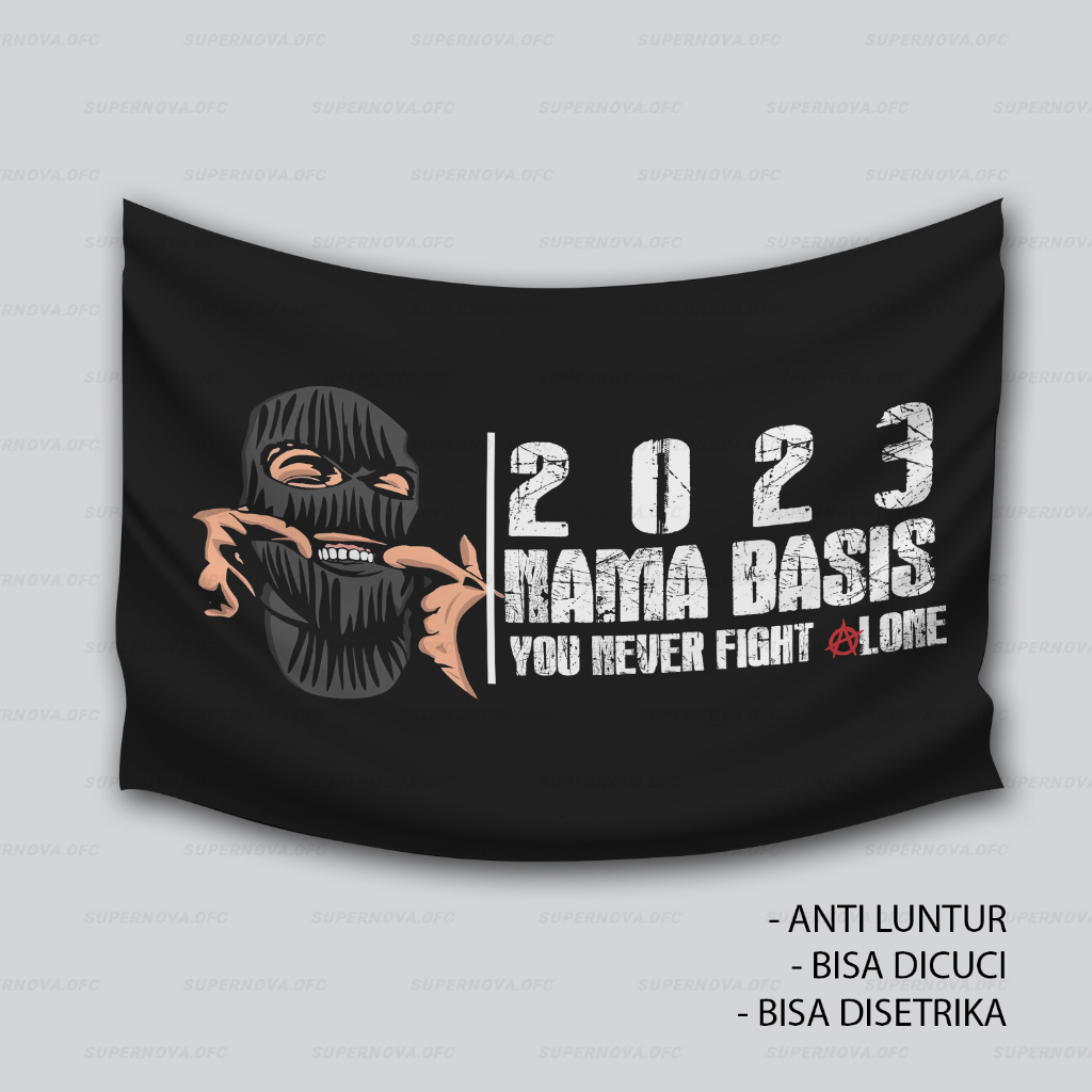 Jual BENDERA BASIS SUPORTER JUMBO BEBAS REQUEST | BENDERA KOMUNITAS ...