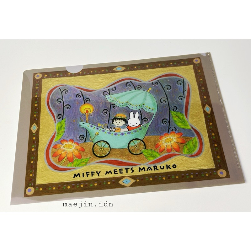Jual MIFFY x Chibi Marukochan File Holder Map Size a4 JAPAN | Shopee ...