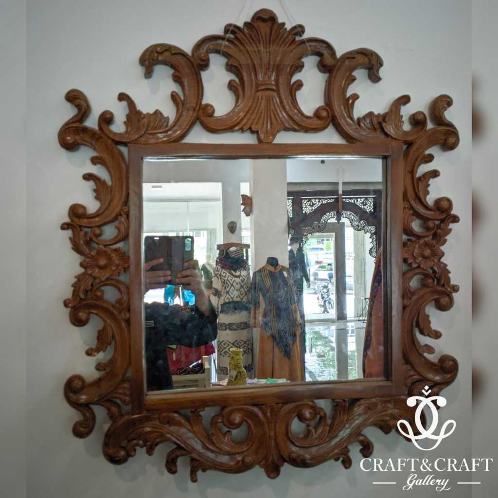 Jual Cermin Frame Kayu Ukir Jepara | Shopee Indonesia