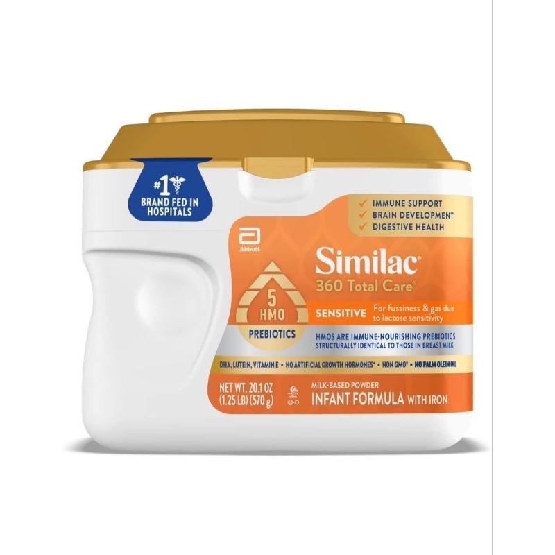 Jual Similac 360 Total Care Sensitive Infant Formula with 5 HMO ...