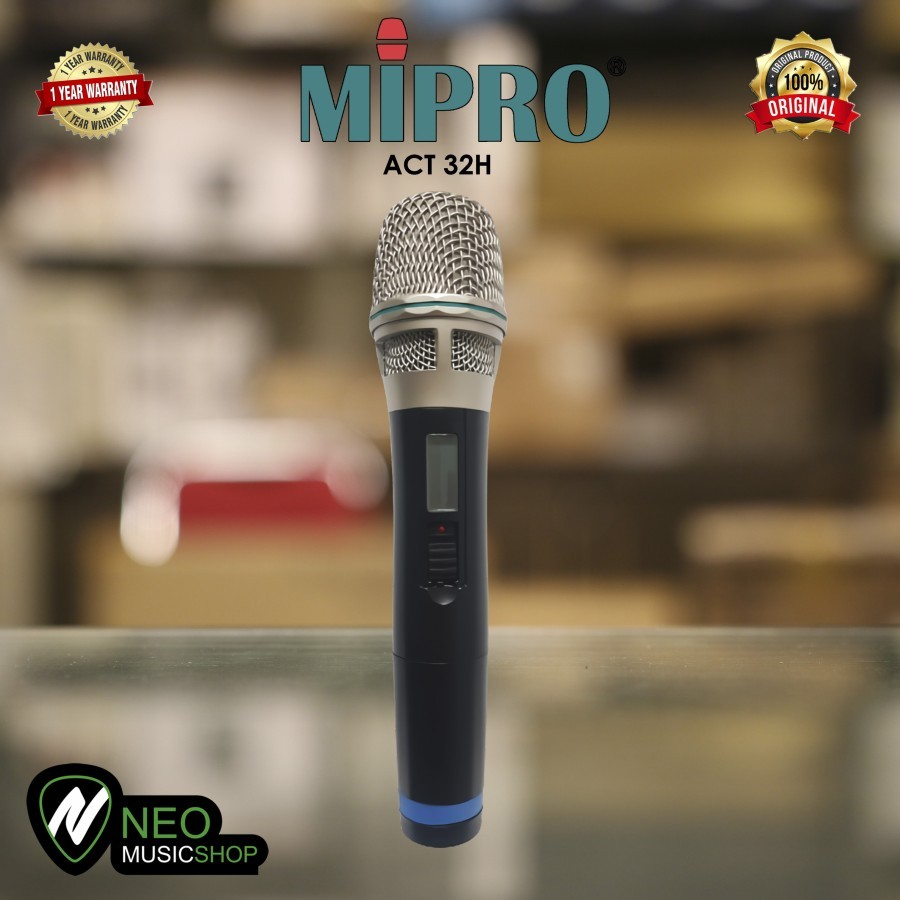 Jual Mipro ACT 32H UHF Analog Handheld Wireless Microphone | Shopee ...