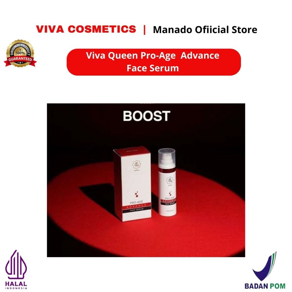 Jual MANADO VIVA QUEEN PRO-AGE ADVANCE FACE SERUM ORIGINAL | Shopee ...