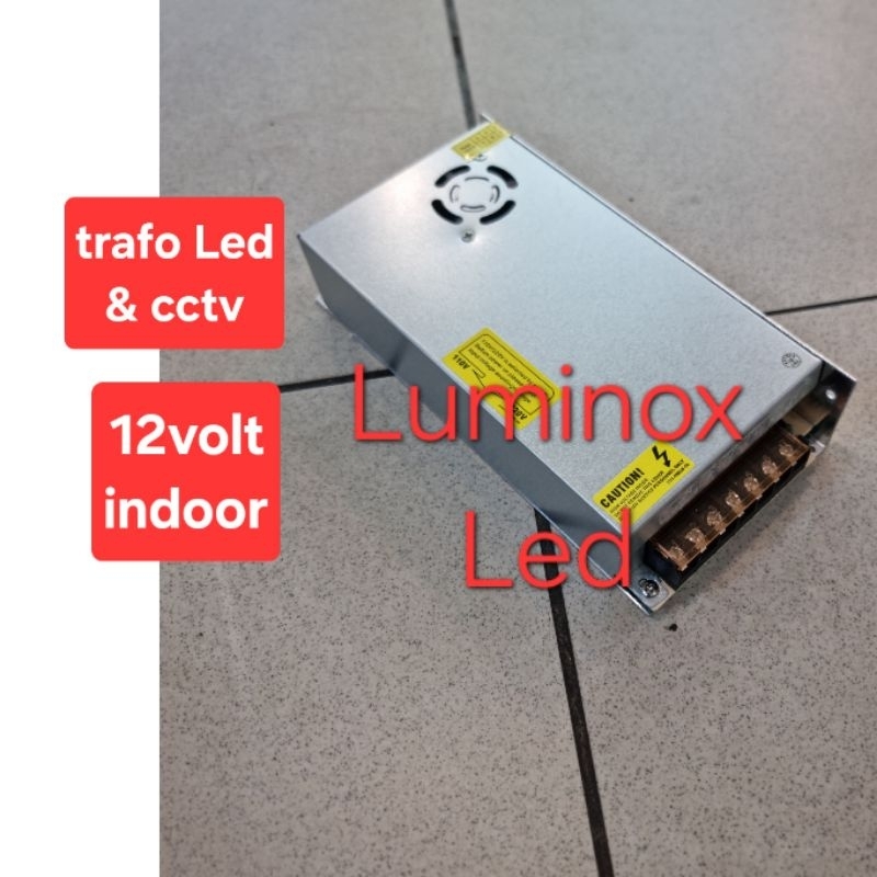 Jual trafo led cctv 12volt 20a 30a / psu driver led 240w 360w 20A ...