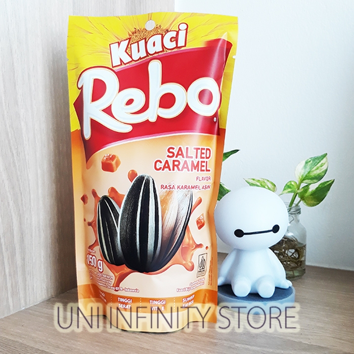 Jual Rebo Kuaci Biji Bunga Matahari Original Green Tea Teh Hijau Salted ...