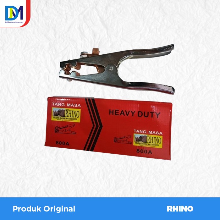 Jual RHINO STANG MASSA 800 A EARTH CLAMP KLEM BESAR PRODUK ORIGINAL ...