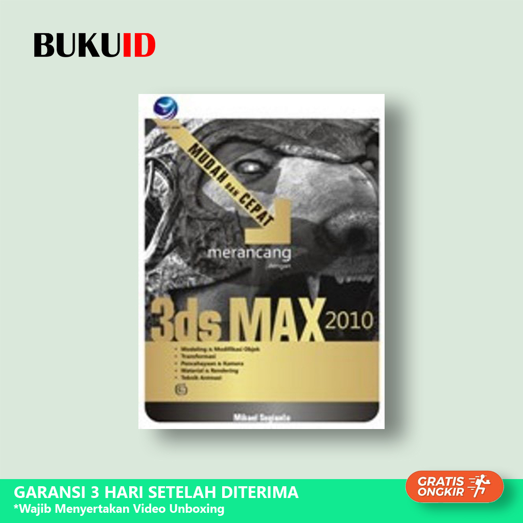 Jual Buku Mudah dan Cepat Merancang dengan 3ds MAX 2010 - Original | Shopee Indonesia
