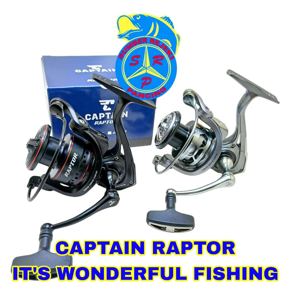 Jual Reel Captain Raptor 1000 2000 3000 4000 6000 Power Handle | Shopee ...