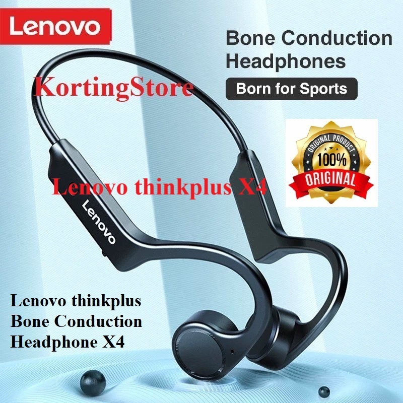 Jual Lenovo Thinkplus X4 Original Bone Conduction Headphone Earphone ...