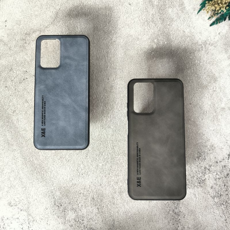 Jual Case Xiaomi Redmi 10 2022 4G Leather Case Suede Casing Tekstur ...