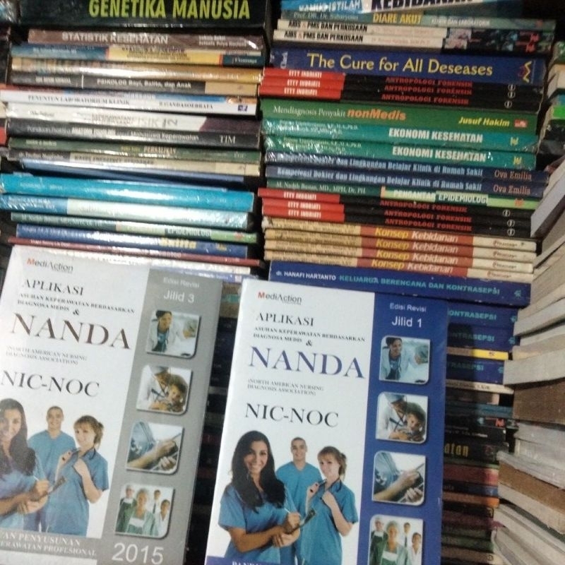 Jual APLIKASI Asuhan Keperawatan Berdasarkan Diagnosa Medis & NANDA jilid 1, 2 dan 3 | Shopee ...