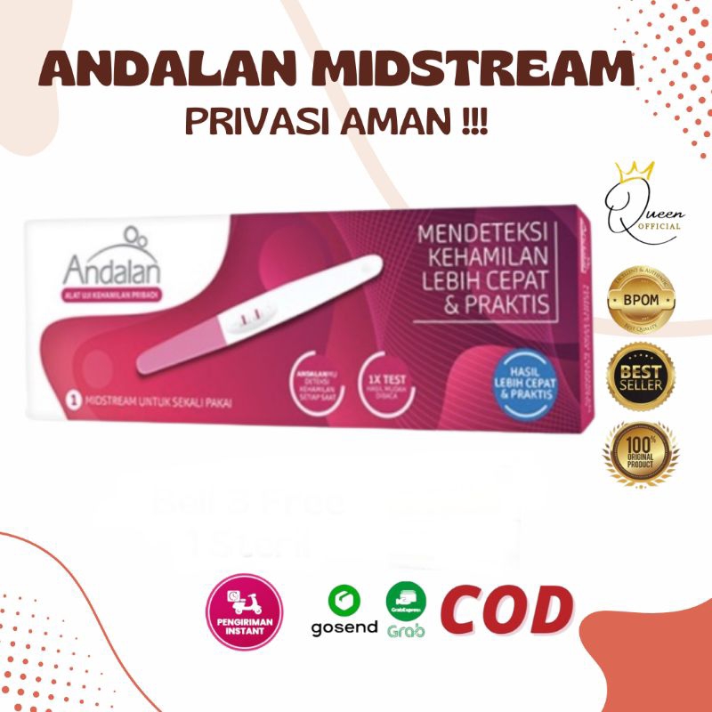 Jual Testpack Test pack Tes hamil test kehamilan Andalan Pregnancy Test ...