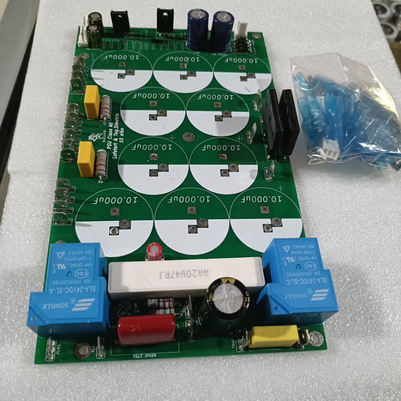 Jual Kit Psu isi 10 elco+Softstar+simetris+Supplay Fan kipas double ...