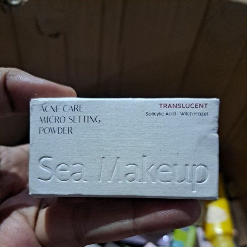 Jual SEA MAKE UP ACNE CARE MICRO SETTING POWDER | Shopee Indonesia