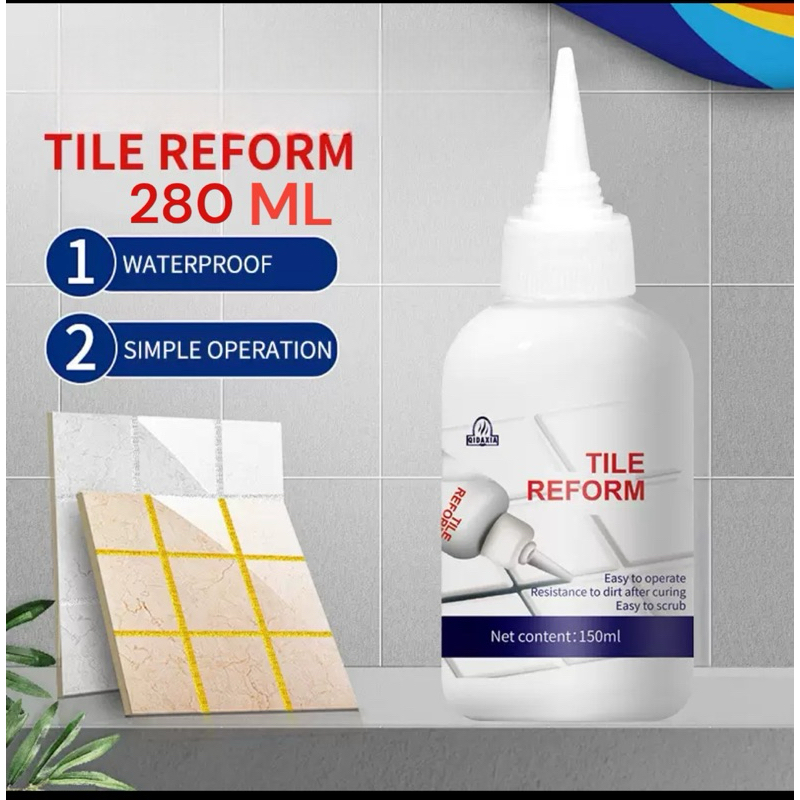 Jual Lem Nat Keramik /Tile Reform Waterproof 280ML Pengisi Celah Nat ...