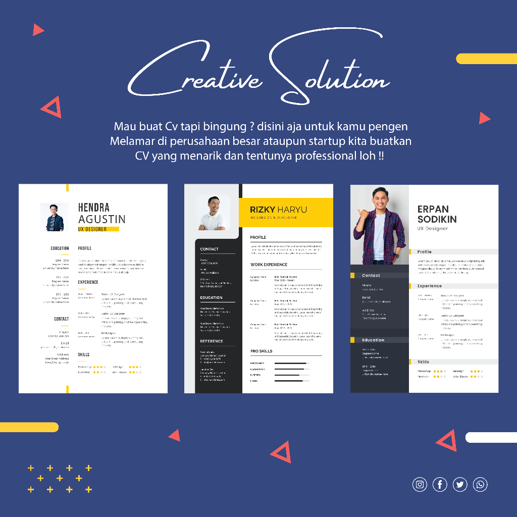 Jual Jasa Pembuatan CV professional melamar ke BUMN, CPNS , dan Swasta ...