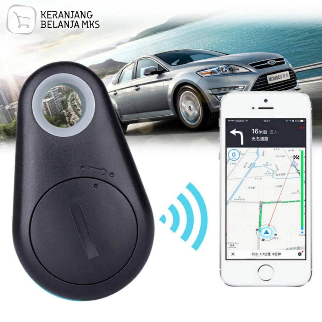 Jual GPS Gantungan kunci iSearching Smart Bluetooth Tracker Wireless ...
