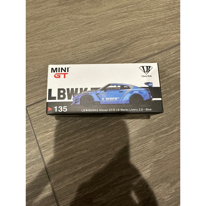 Jual mini gt lbwk nissan gtr lb works livery 2.0 blue biru | Shopee ...