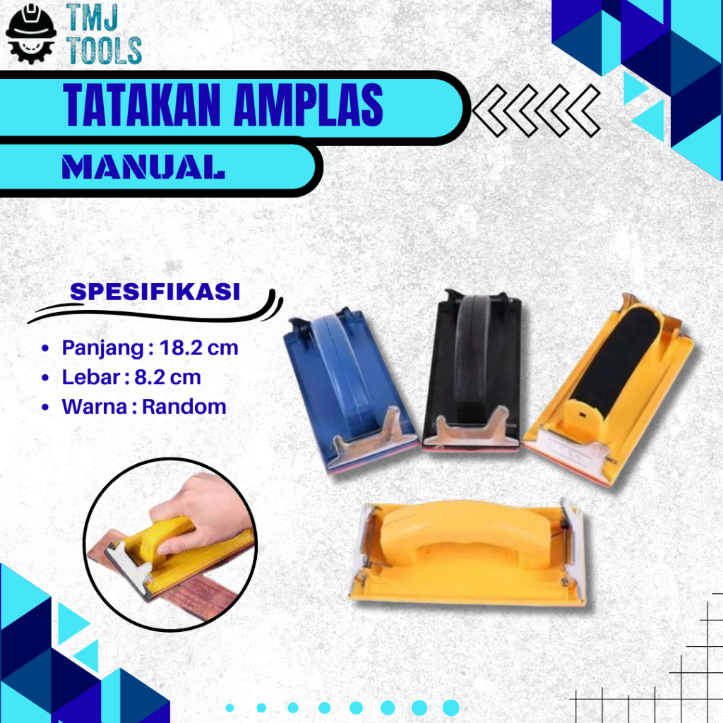 Jual Tatakan Amplas Manual Sanding Pad Sand Paper Holder Gagang Dudukan ...