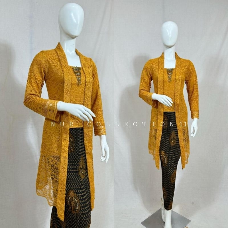 Jual Kebaya kutu baru / Kebaya tunik / Tunik brokat / Kebaya modern / Kebaya tile / Kebaya ...