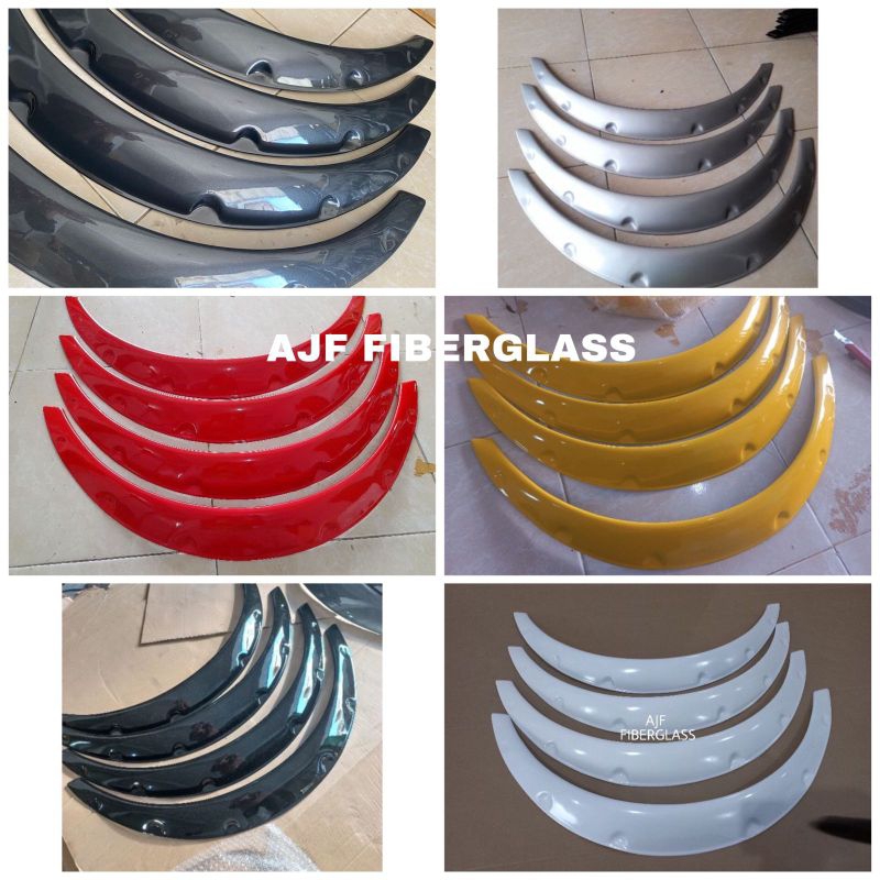 Jual Over Fender Universal Warna 1set isi4 | Shopee Indonesia