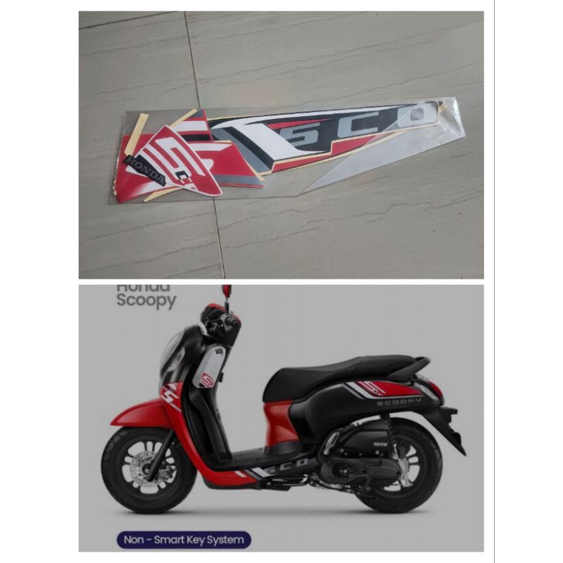 Jual striping stiker scopy 2023 | Shopee Indonesia