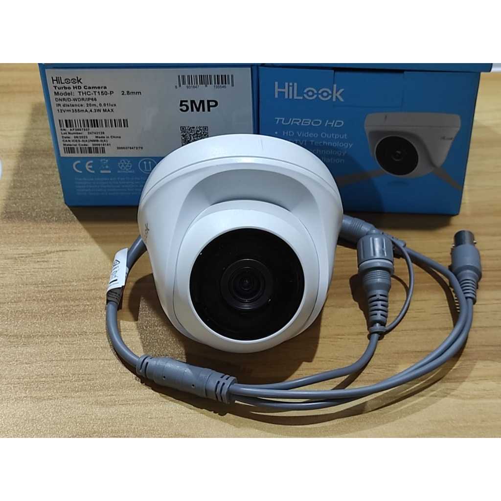 Jual Kamera CCTV Hilook Indoor 5MP Camera CCTV Indoor Hilook THC-T150-P ...