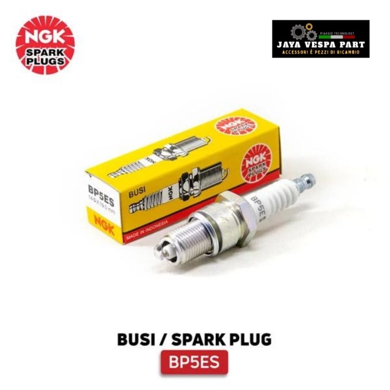 Jual Busi Vespa Original NGK 100%/ Busi NGK BP5ES Original 100%/ Busi All Motor 2T/ Busi Genset ...