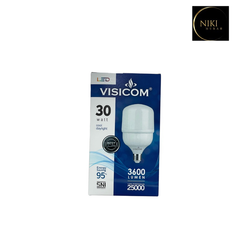 Jual LAMPU LED KAPSUL Visicom 30W GARANSI 1 Tahun | Shopee Indonesia