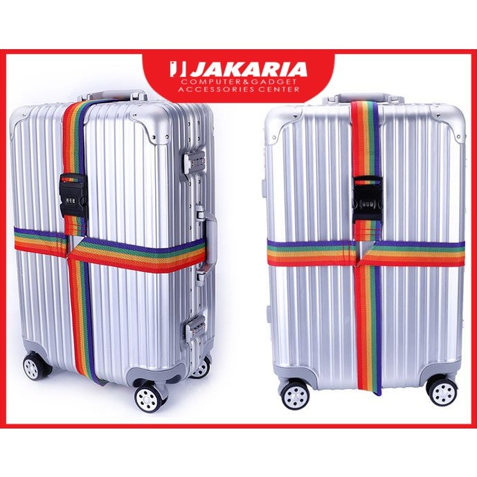 Jual Sabuk Tali Koper Silang Kunci Nomor Mediatech Cross Lock Belt ...