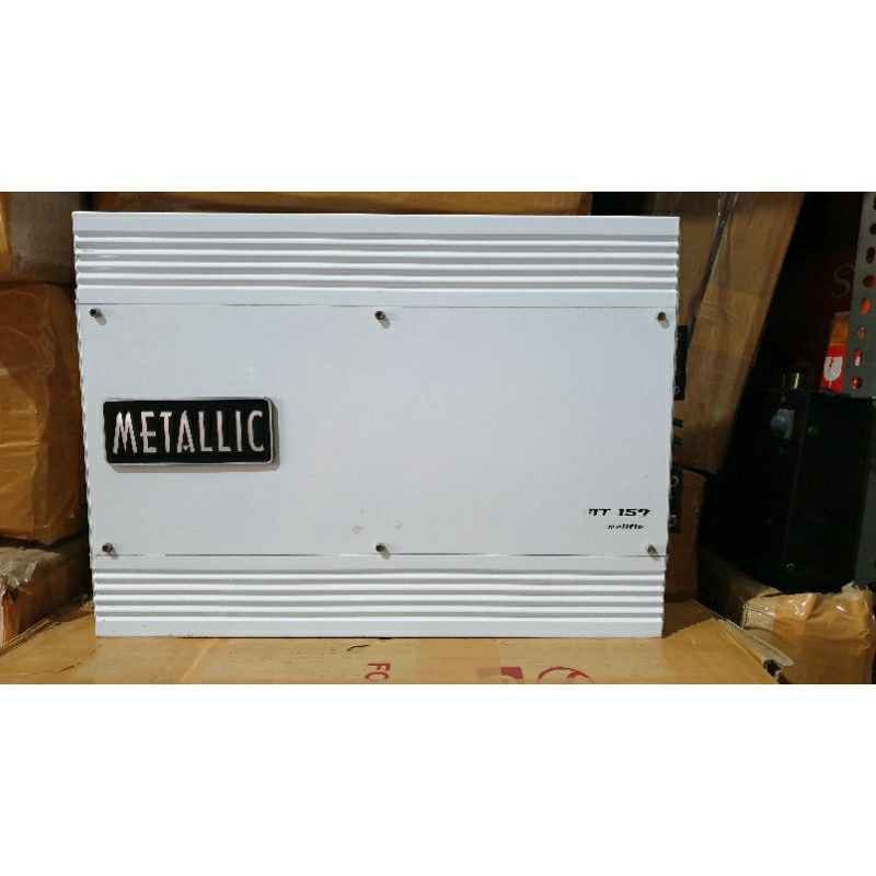 Jual power amplifier monoblock mobil 12voll class ab METALLIC MT-157 ...