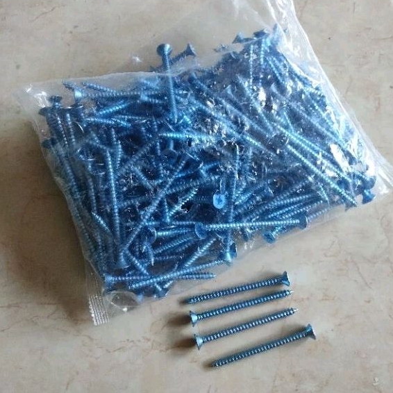 Jual (FAB 12x3) SEKRUP / BAUT / TAPPING KEPALA RATA FAB 12X3 SEKRUP ...