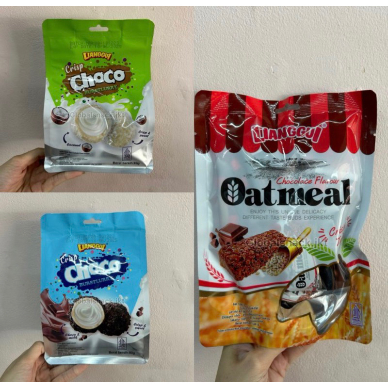 Jual liang gui oat meal / Lianggui Oatmeal chocolate coconut | Shopee ...