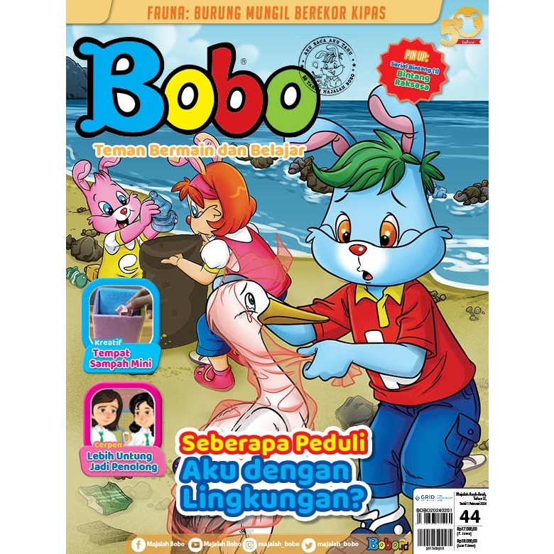 Jual Majalah Bobo edisi Februari 2024 - Bobo No.44 | Shopee Indonesia