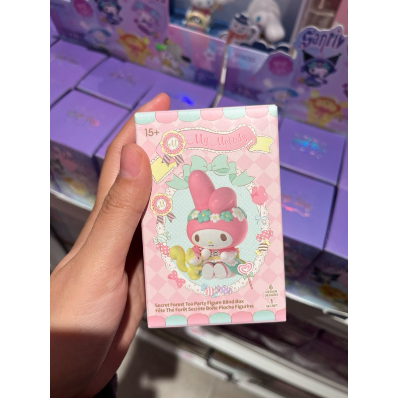 Jual MINISO X SANRIO blind box secret forest tea party figure kotak ...