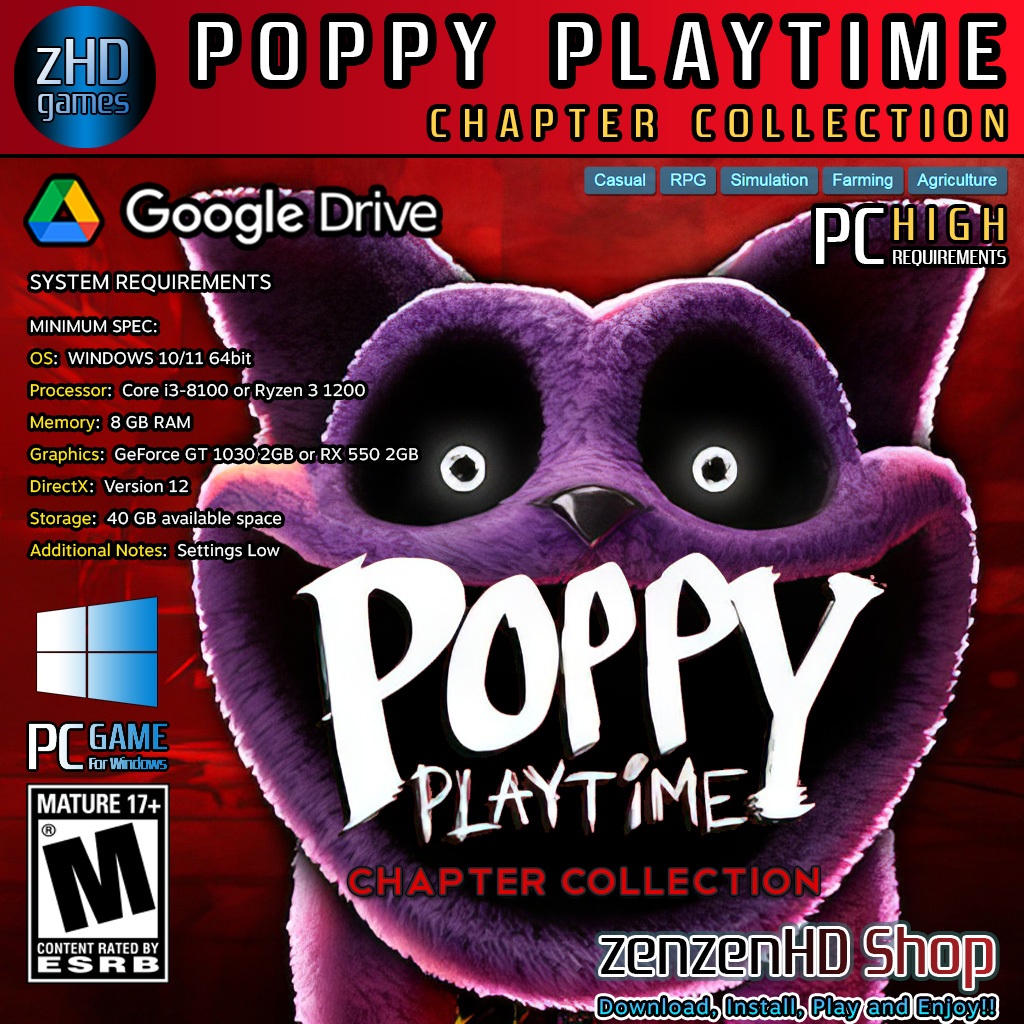 Jual 𝐏𝐎𝐏𝐏𝐘 𝐏𝐋𝐀𝐘𝐓𝐈𝐌𝐄 𝐂𝐇𝐀𝐏𝐓𝐄𝐑 𝐂𝐎𝐋𝐋𝐄𝐂𝐓𝐈𝐎𝐍 | PPT Chapter 1 2 3 4 PC Games ...