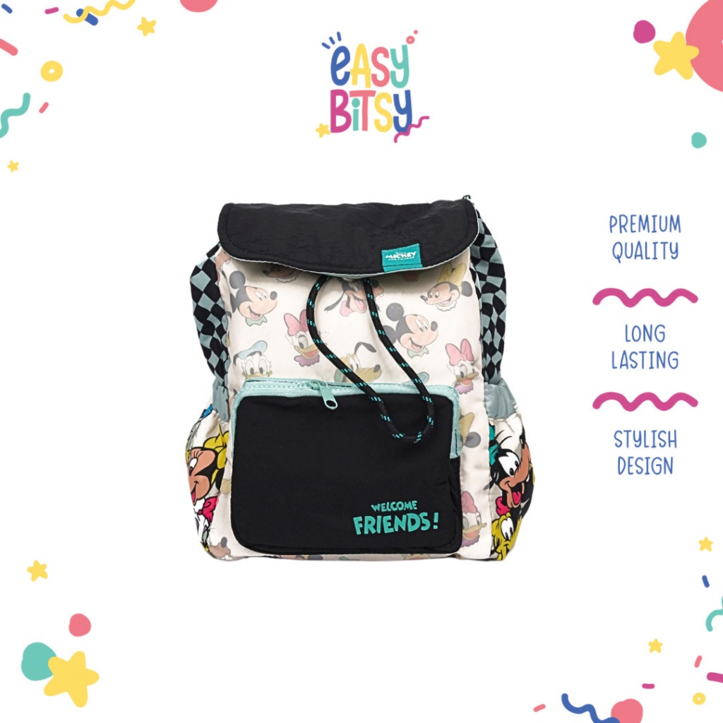 Jual Easy Bitsy Tas Ransel Slingbag PAUD-TK Premium Mickey Mouse - ZR ...