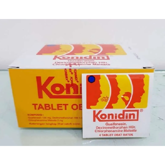 Jual Obat Konidin isi 4 Tablet. 1 Pak (50 Strip) | Shopee Indonesia