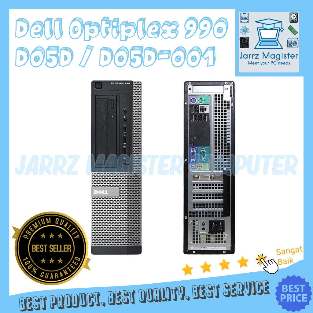 Jual PC Dell Optiplex 990 D05D D05D-001 | Komputer Built Up Dell ...